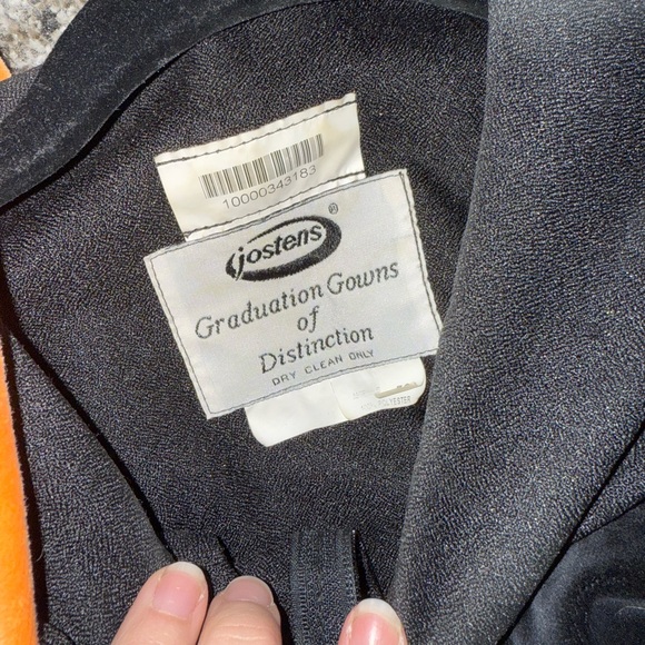 josten | Other | Jostens Black Graduation Gown | Poshmark